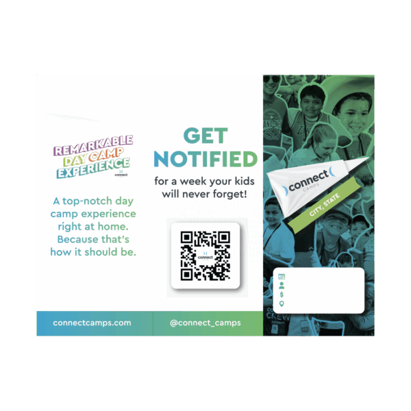 Day Camps Tri-Fold - Connect Camps